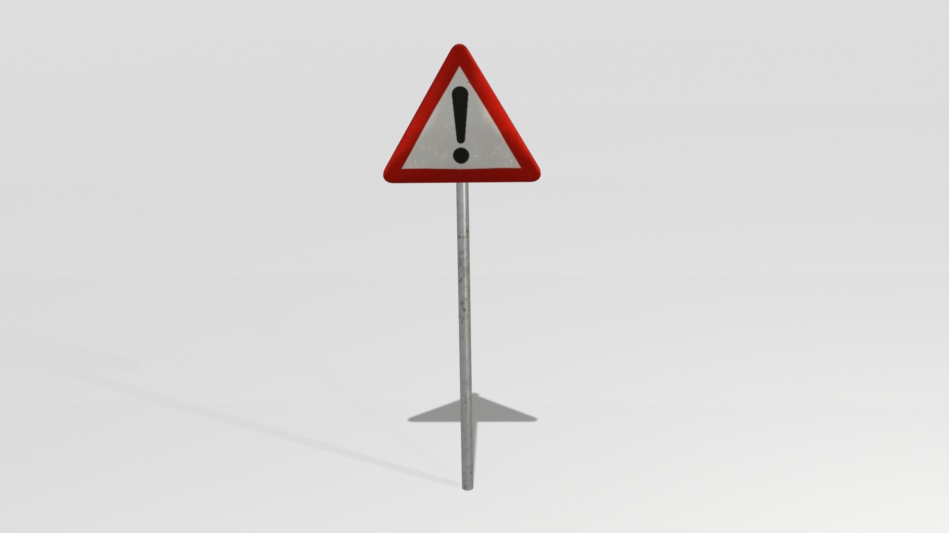 3D Traffic Sign Danger Model - TurboSquid 2143914