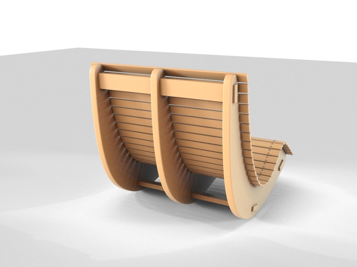 Wood Lounge Chair 3D Model | 1145708 | TurboSquid