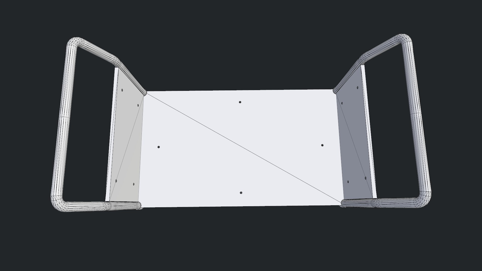 Low-poly platform trolley 3D model - TurboSquid 1522493