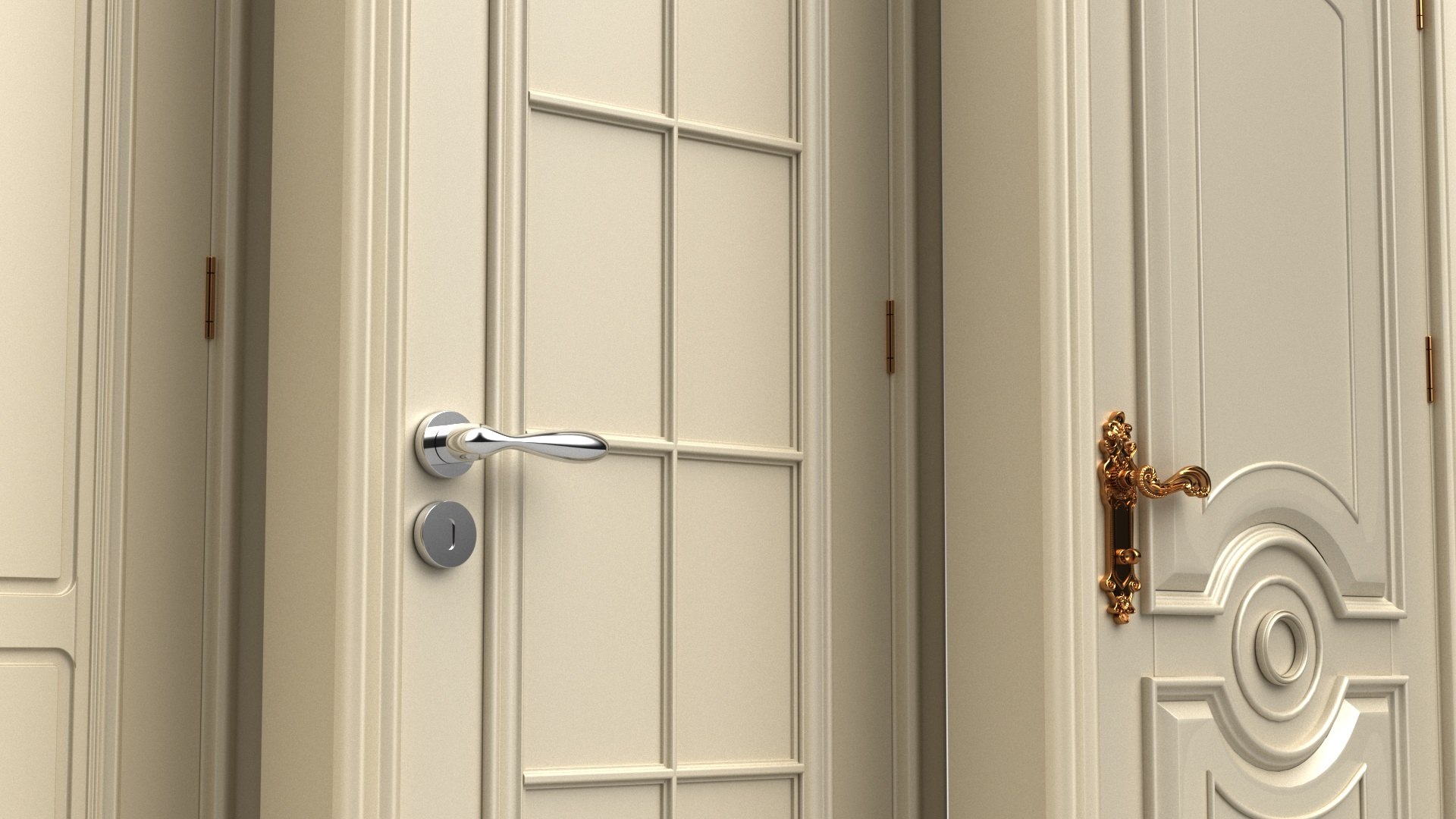 3D Doors - TurboSquid 2337986