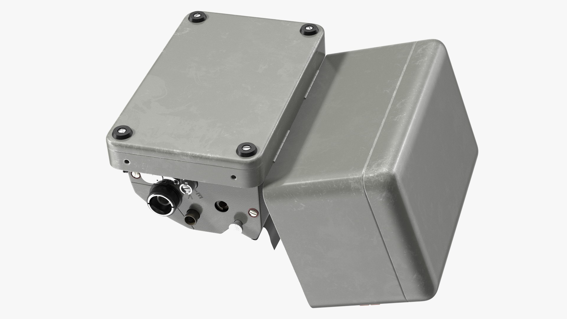 Portable Mechanical Cipher Machine 3D - TurboSquid 1835888