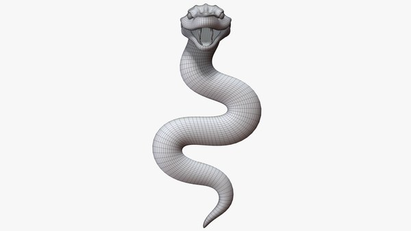Snake Statue 3D model - TurboSquid 1795754