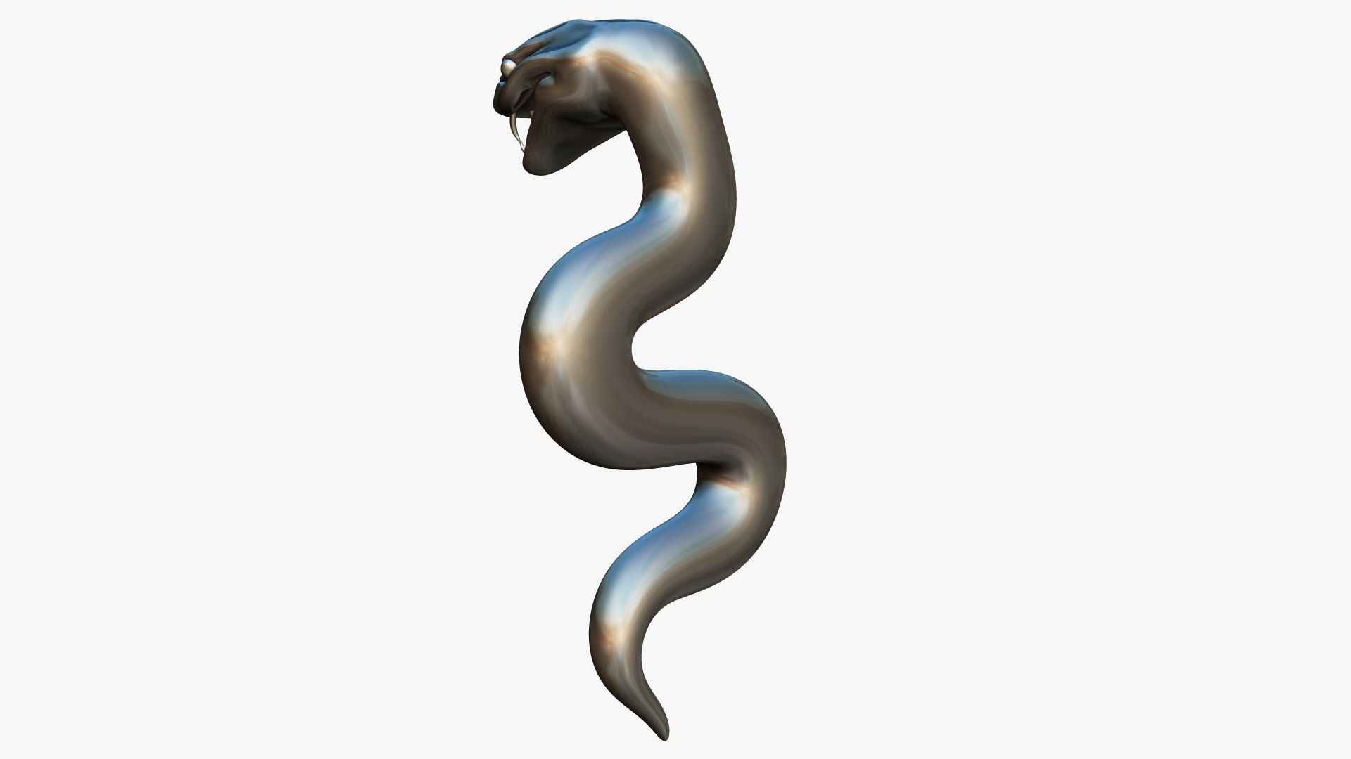 Snake Statue 3D Model - TurboSquid 1795754
