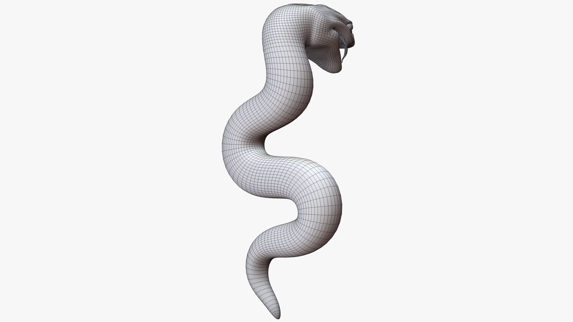 Snake Statue 3D Model - TurboSquid 1795754