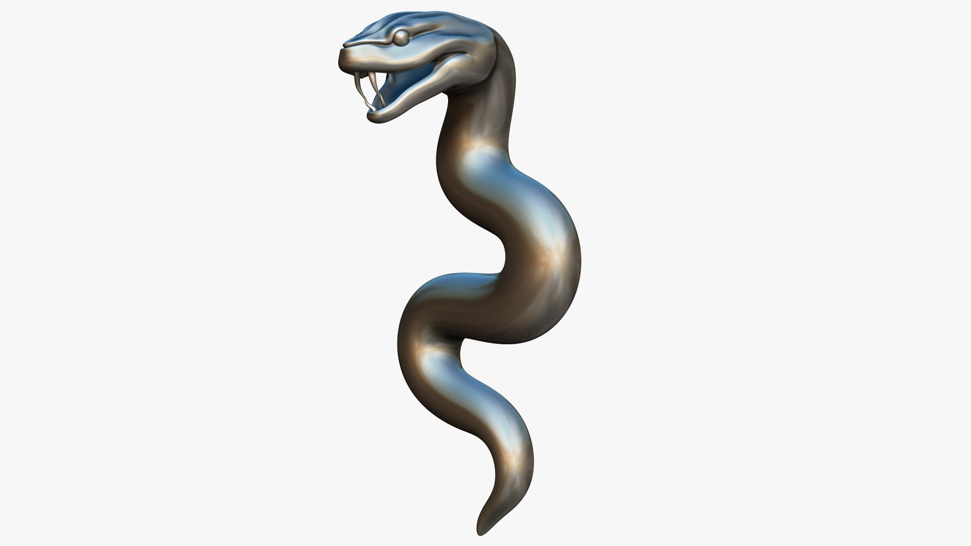Snake Statue 3D Model - TurboSquid 1795754
