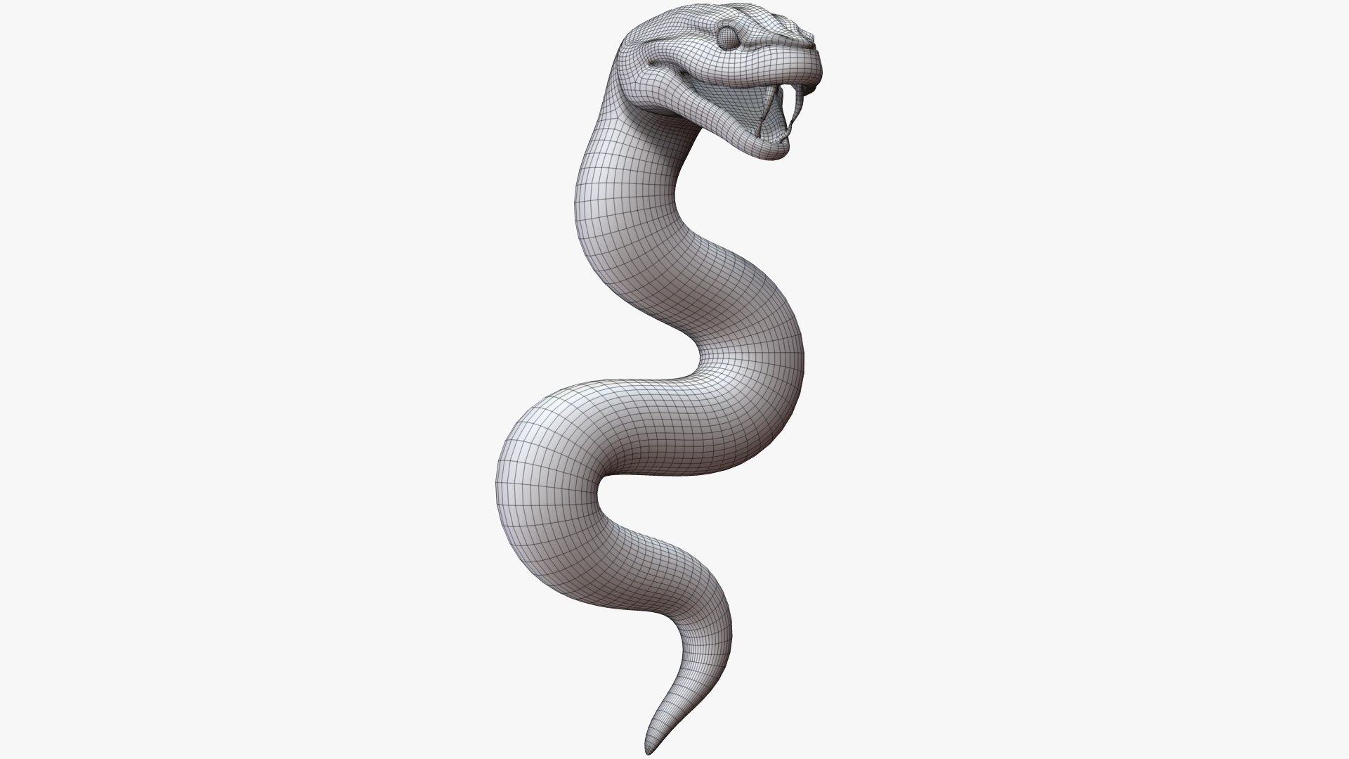 Snake Statue 3D Model - TurboSquid 1795754