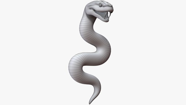 Snake Statue 3D model - TurboSquid 1795754