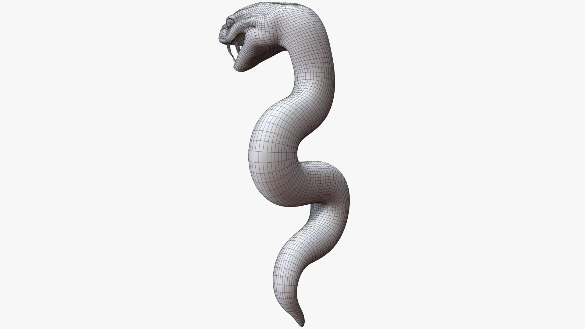 Snake Statue 3D Model - TurboSquid 1795754