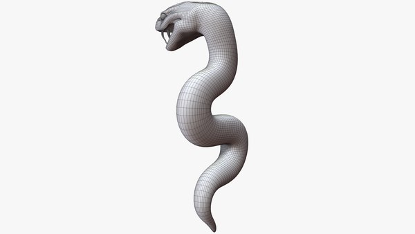 Snake Statue 3D model - TurboSquid 1795754