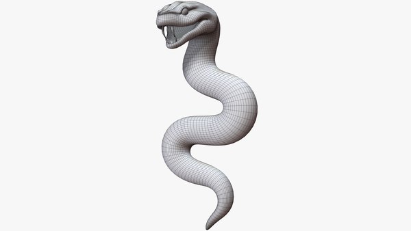 Snake Statue 3D model - TurboSquid 1795754