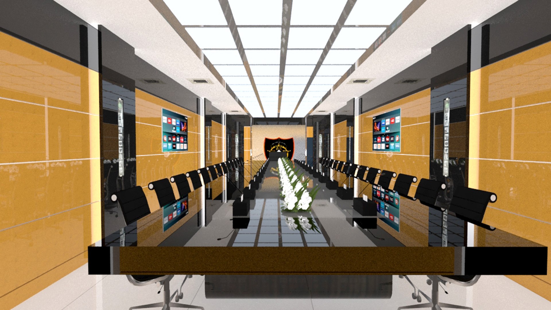 CONFERENCE HALL Model - TurboSquid 2154337