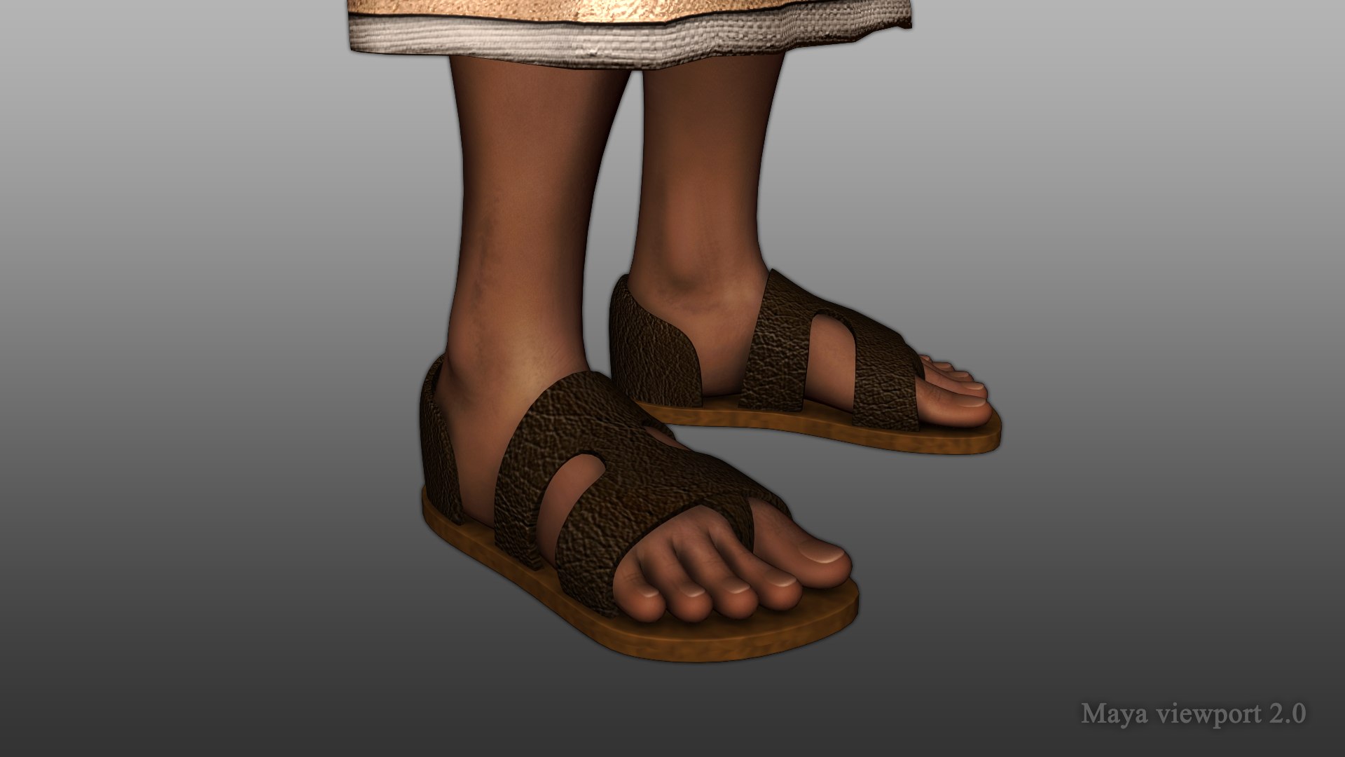 Civilian Greek 3d Model