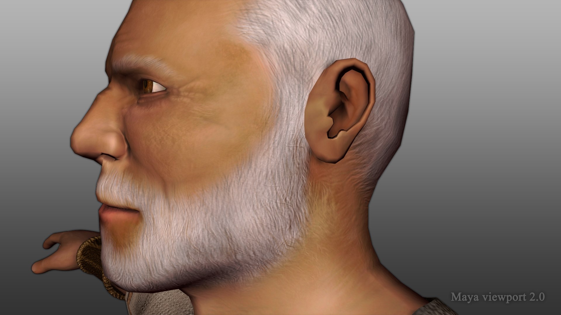 Civilian Greek 3d Model