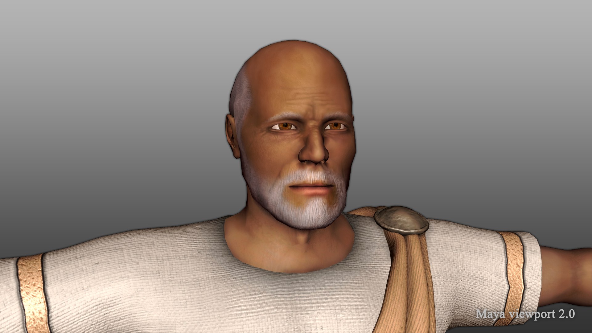 Civilian Greek 3d Model