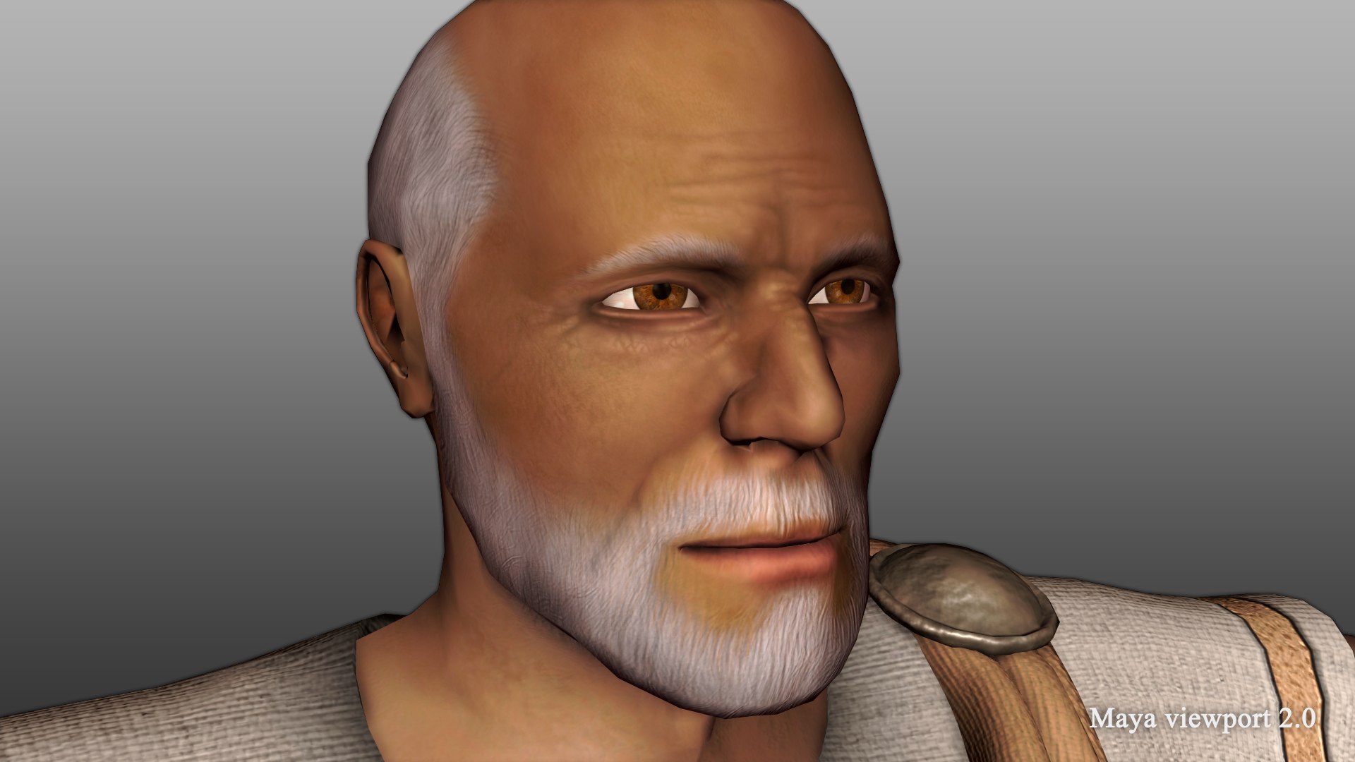 Civilian Greek 3d Model