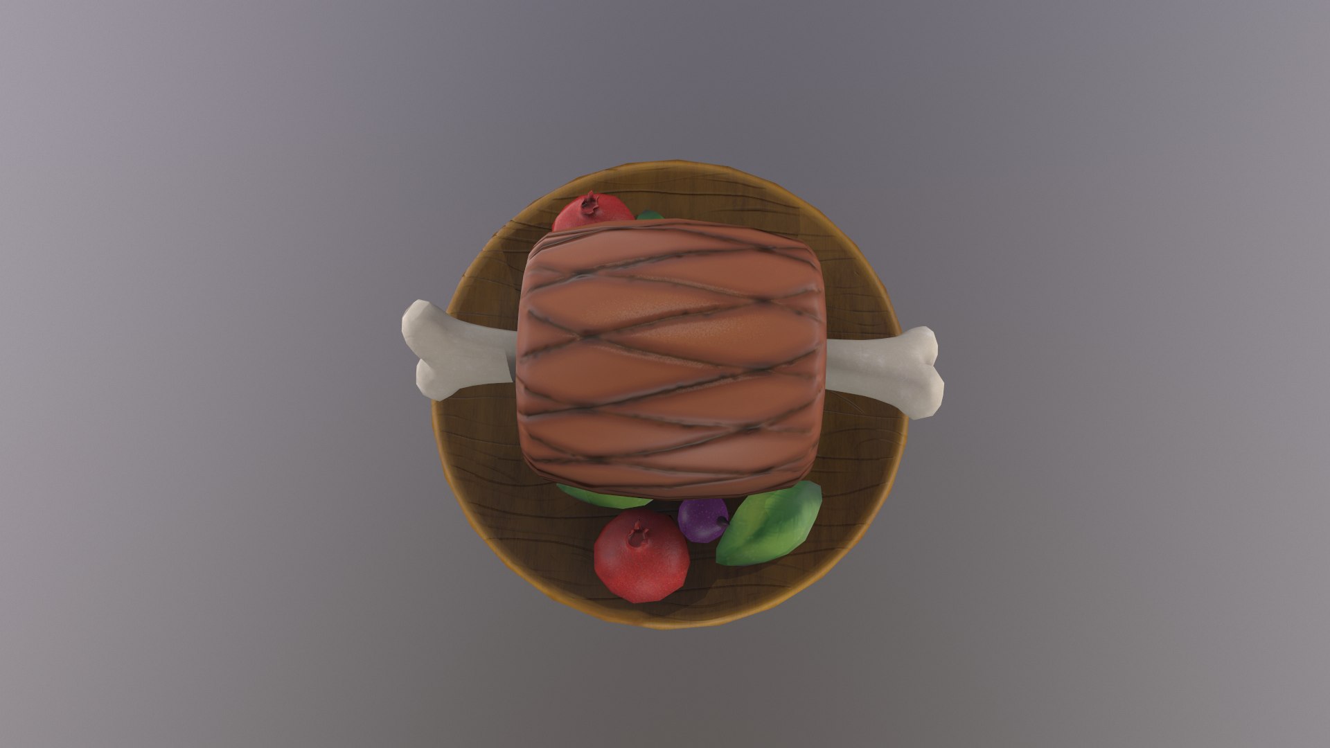Meatplate Stylized 3D Model - TurboSquid 1973861