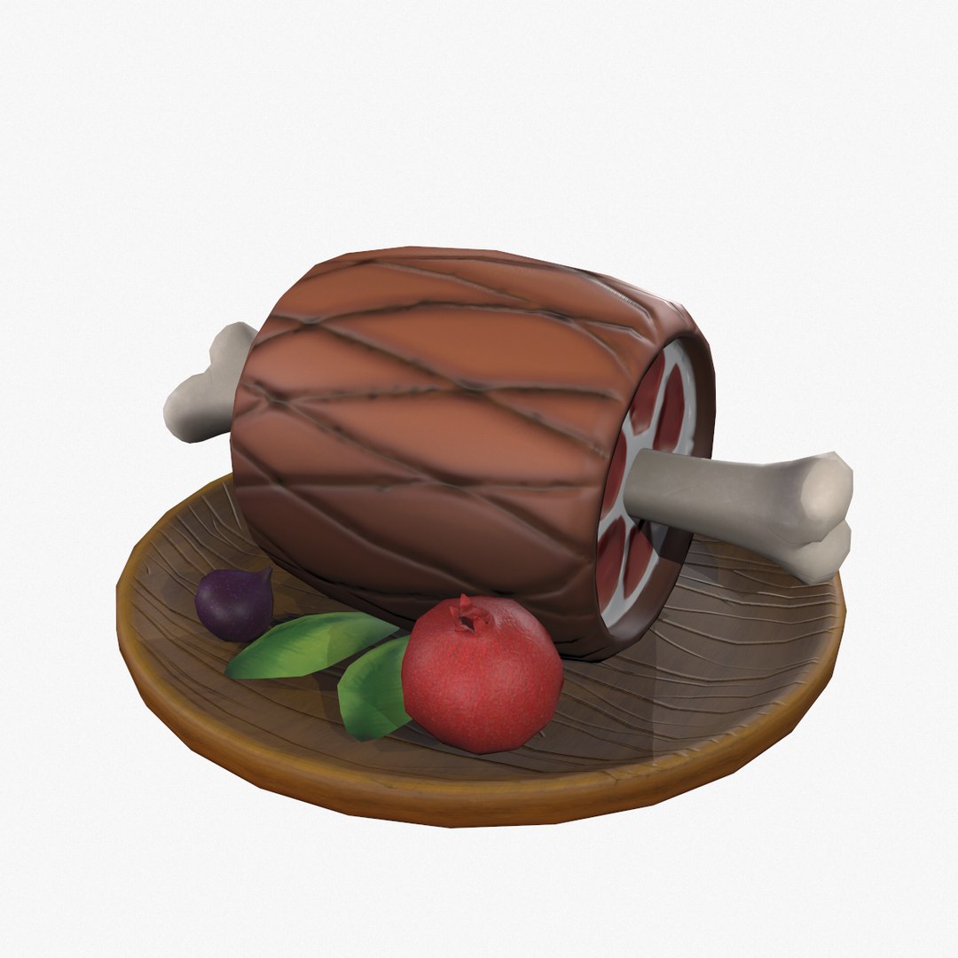 Meatplate stylized 3D model - TurboSquid 1973861