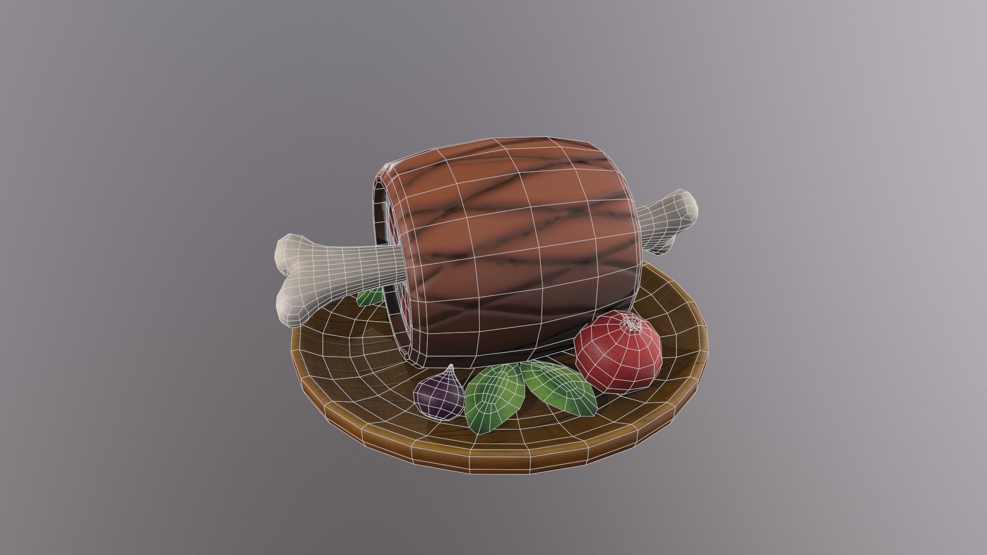 Meatplate Stylized 3D Model - TurboSquid 1973861