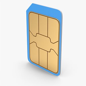 3D Sim Card Models - Browse & Download Formats - TurboSquid