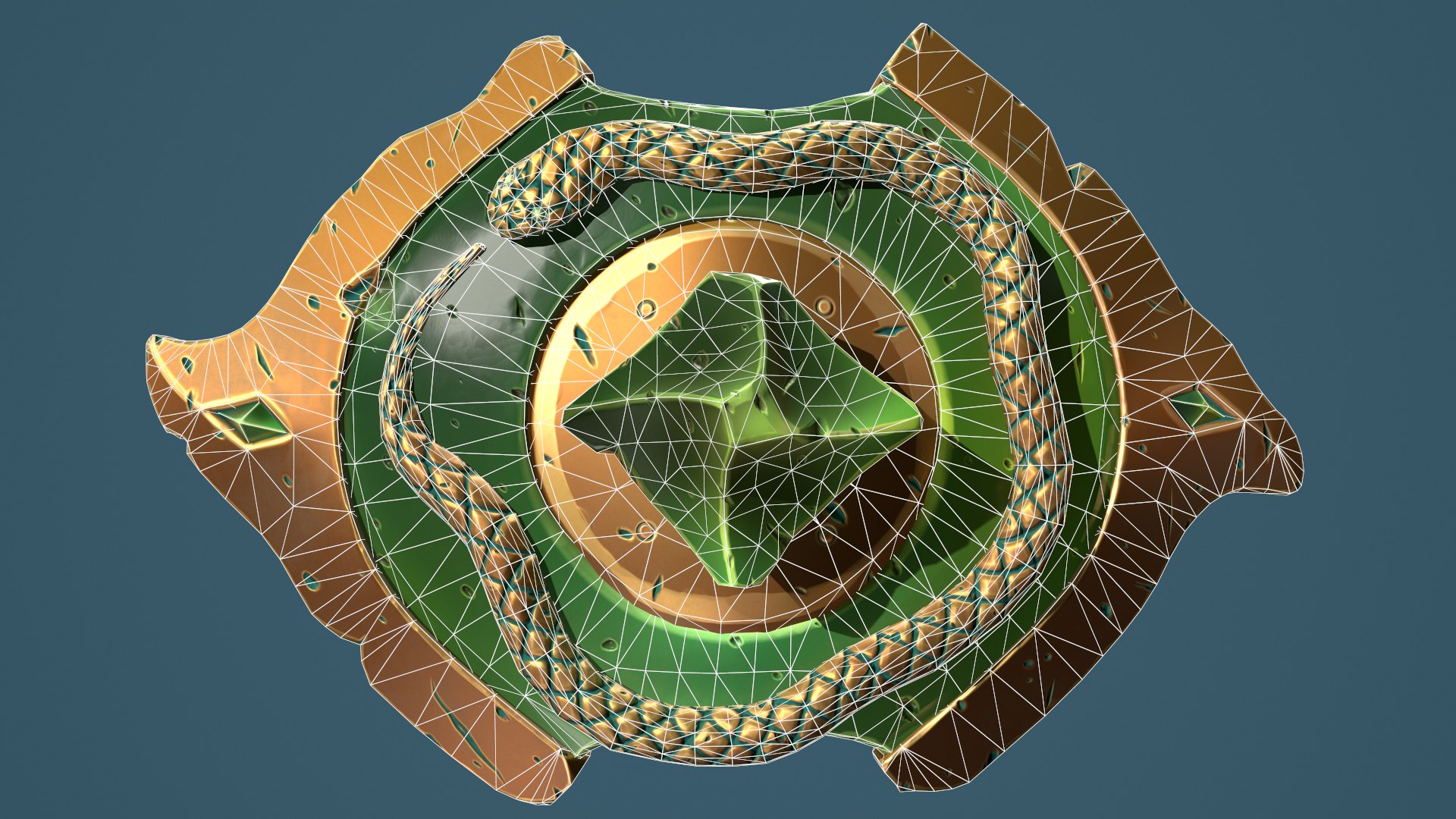 3D model Snake shield - TurboSquid 1802121