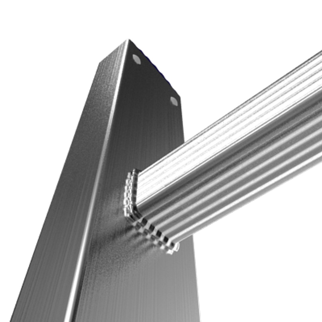 3d Max Ladder 3m Square Rungs