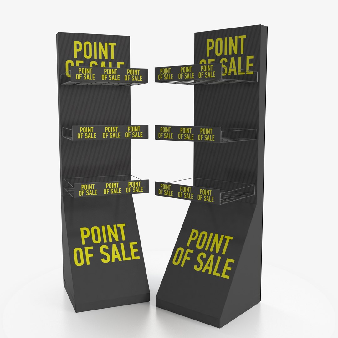 3D Display Rack - TurboSquid 1361641