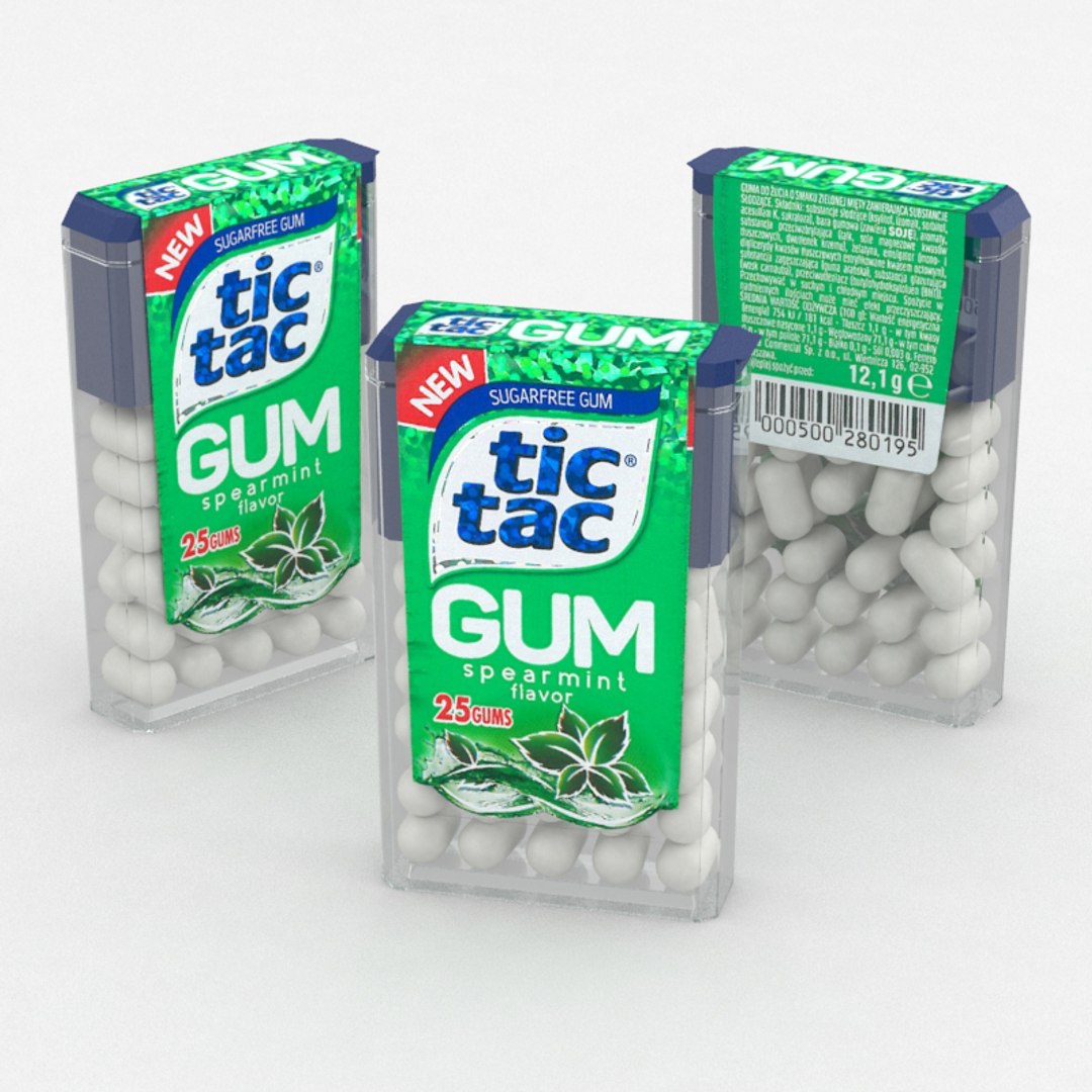 Gum 3D model - TurboSquid 1326624