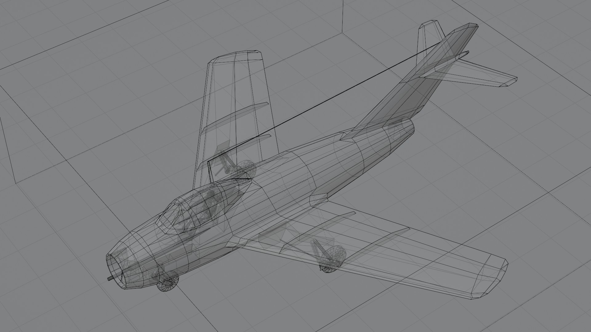Mikoyan-Gurevich MIG-15 Fagot 3D - TurboSquid 1971994