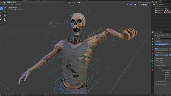 modelo 3d CADÁVER - TurboSquid 1635061