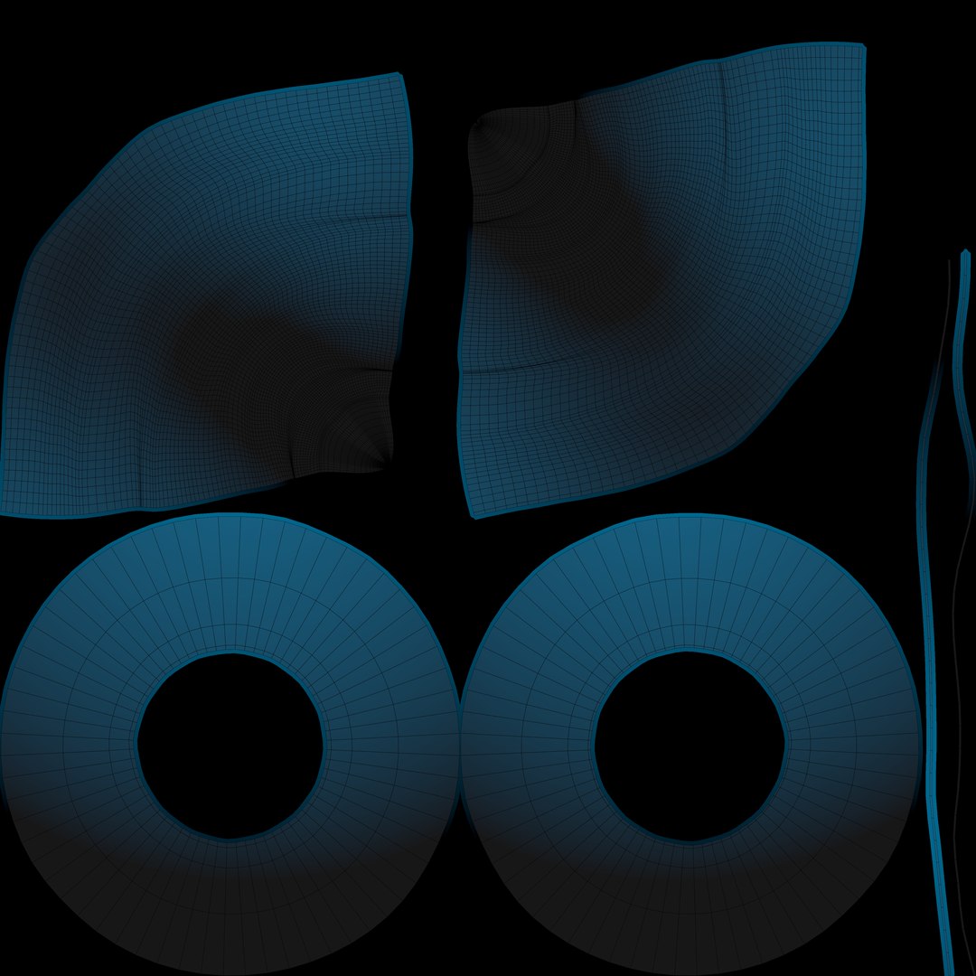 3D Model Witch Hat Blue - TurboSquid 2116959