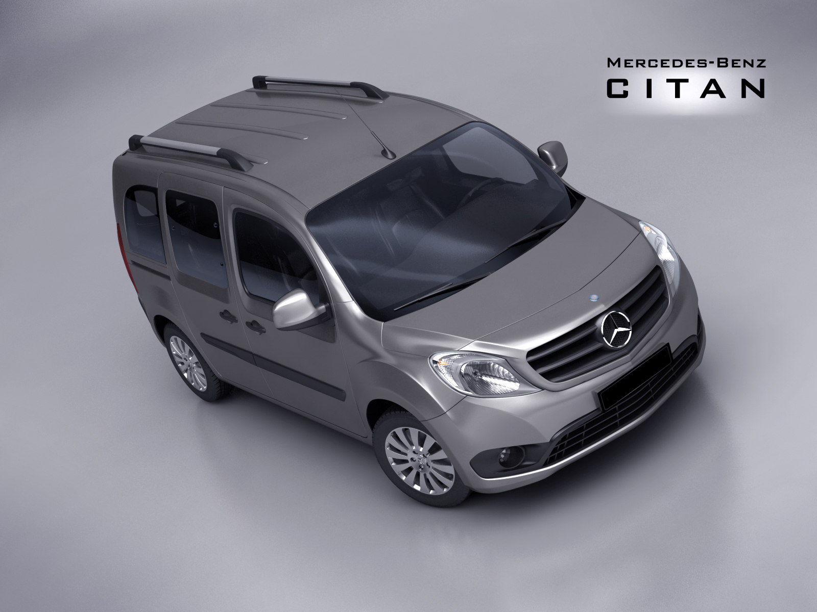 mercedes citan 3d model