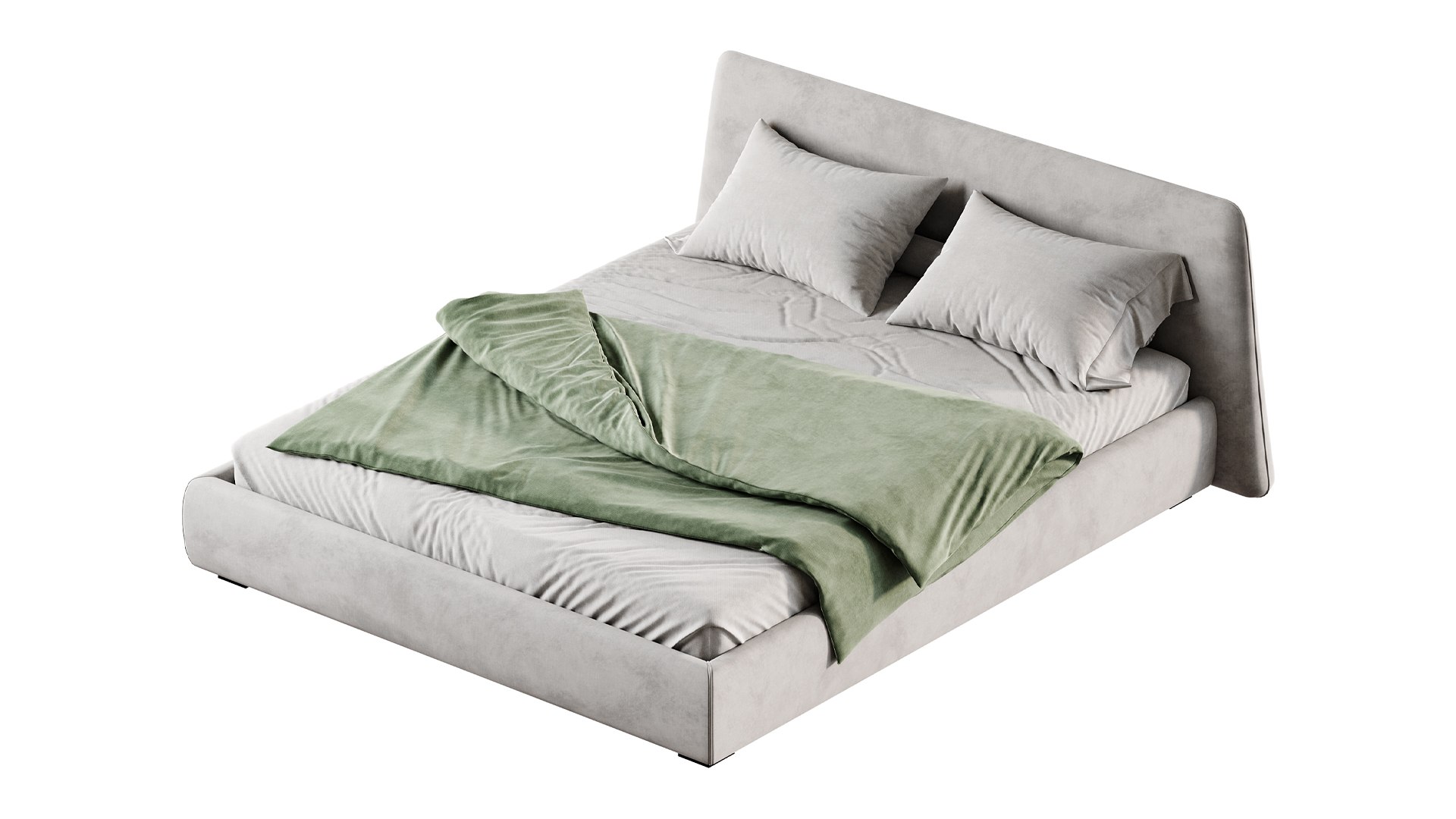 Bed Boca Slimbed 3D Model - TurboSquid 2419540