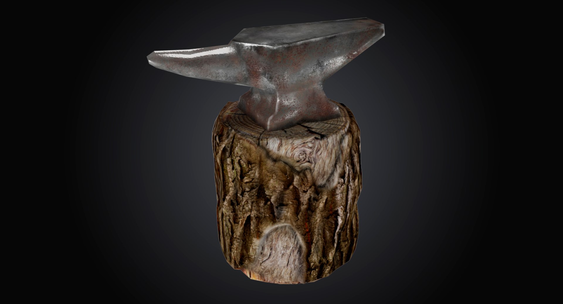 Anvil Stump Model - TurboSquid 1167767