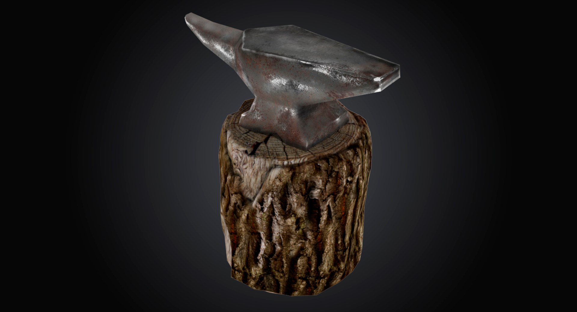 Anvil Stump Model - TurboSquid 1167767