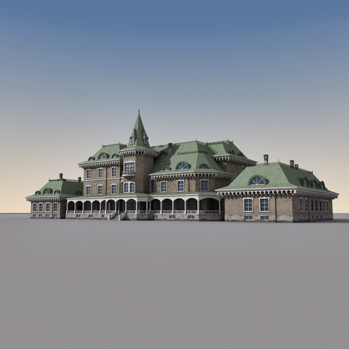 european buildings europe 3d model
