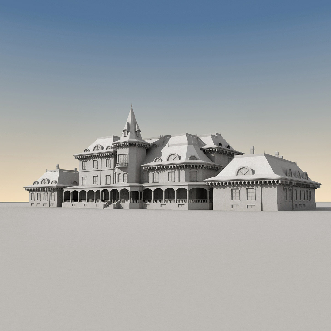 european buildings europe 3d model