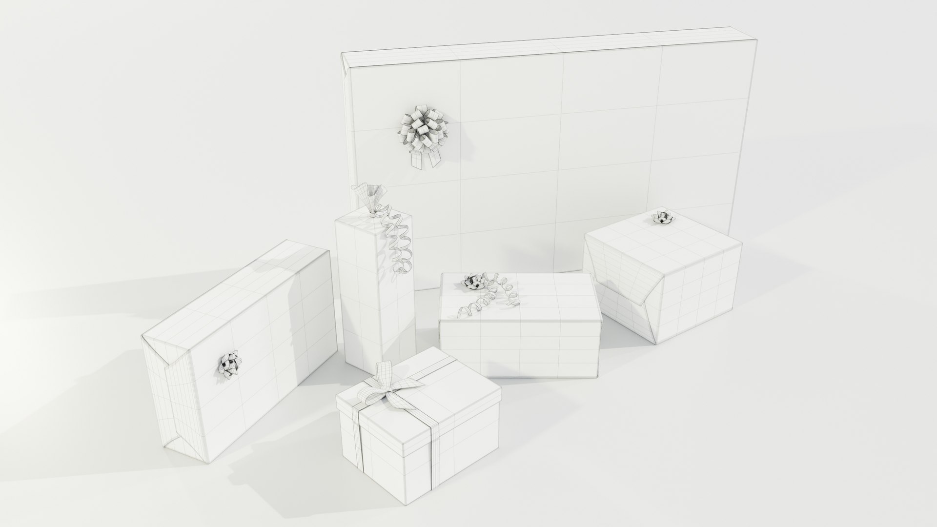 Christmas Gifts 3D model - TurboSquid 2159639