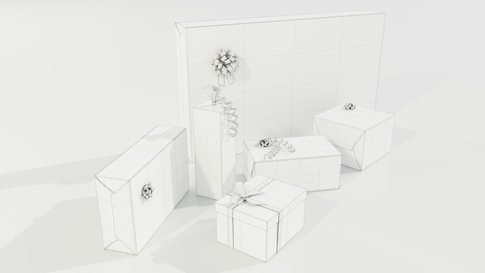 Christmas Gifts 3D model - TurboSquid 2159639