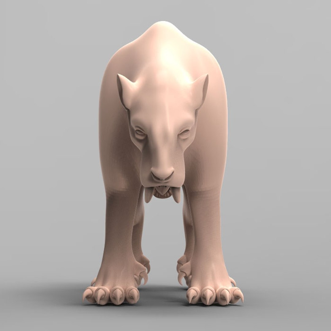Sabertooth 3d Model