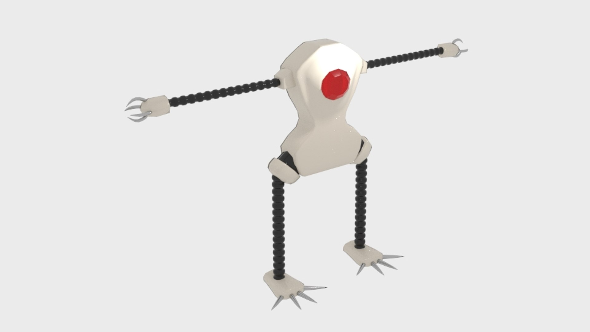 Clawrobot Claw Robot 3D Model | 1143267 | TurboSquid