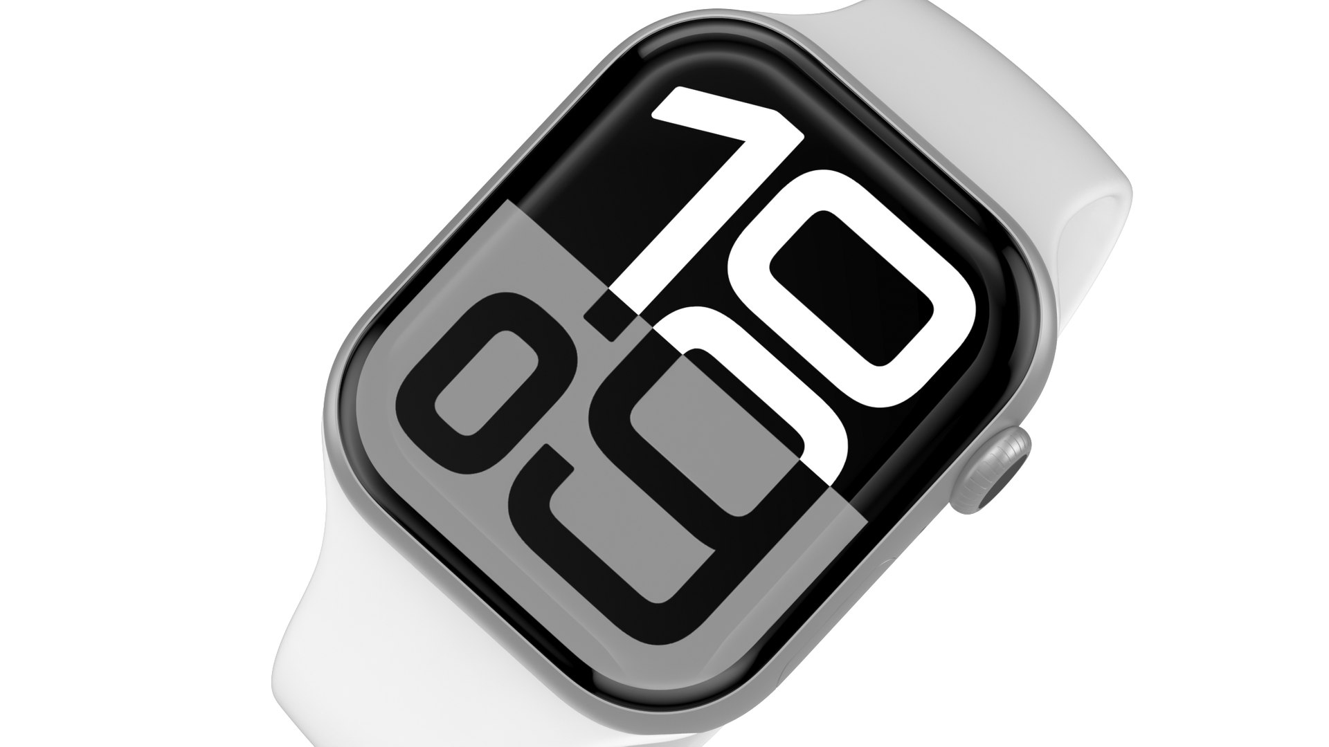 3D Apple Watch Series 10 Aluminum Silver Model - TurboSquid 2292708