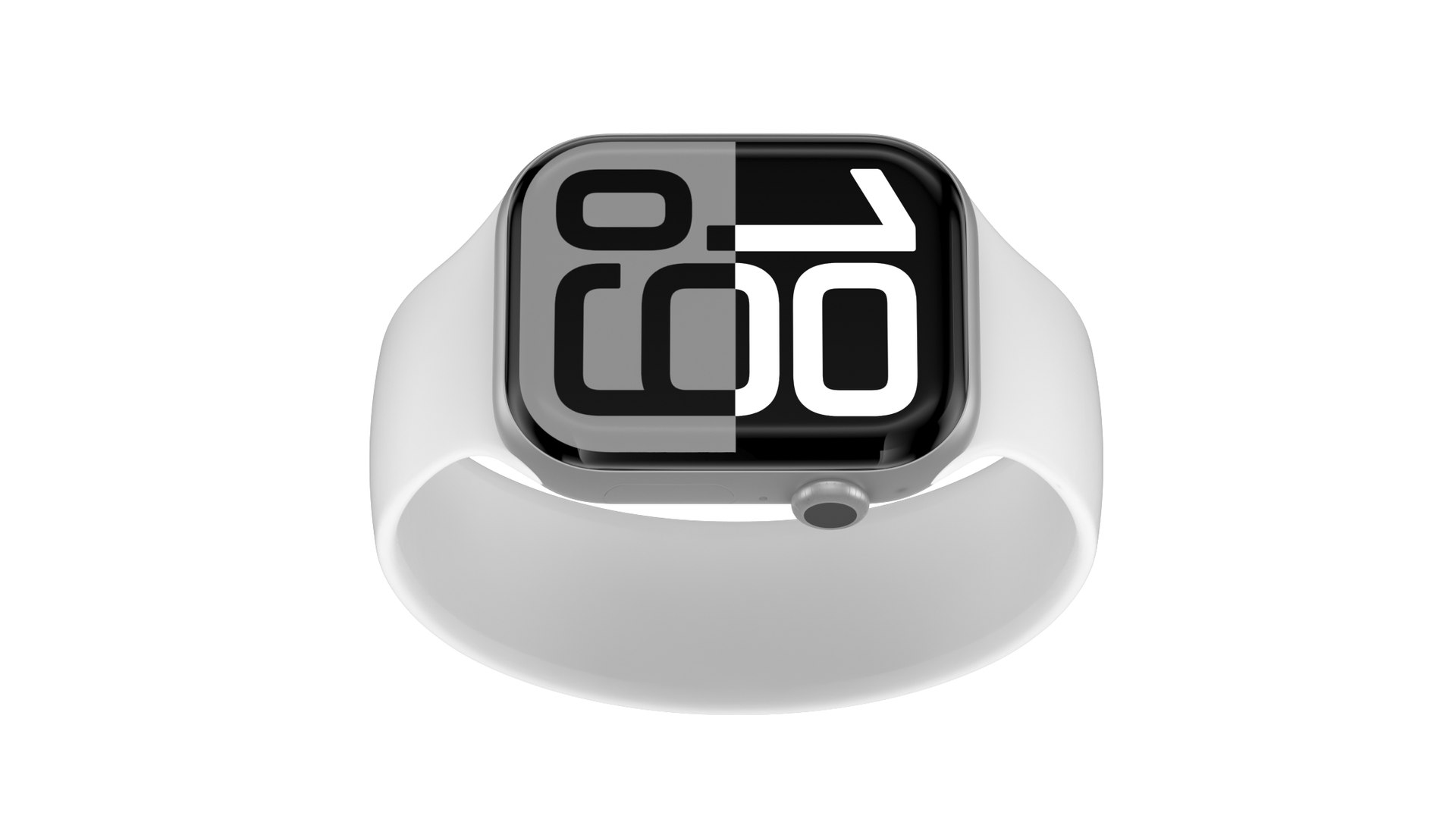 3D Apple Watch Series 10 Aluminum Silver Model - TurboSquid 2292708