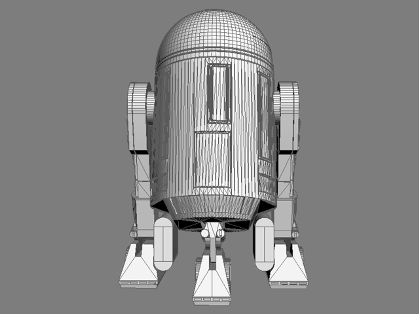 3d Model R2d2 Robot