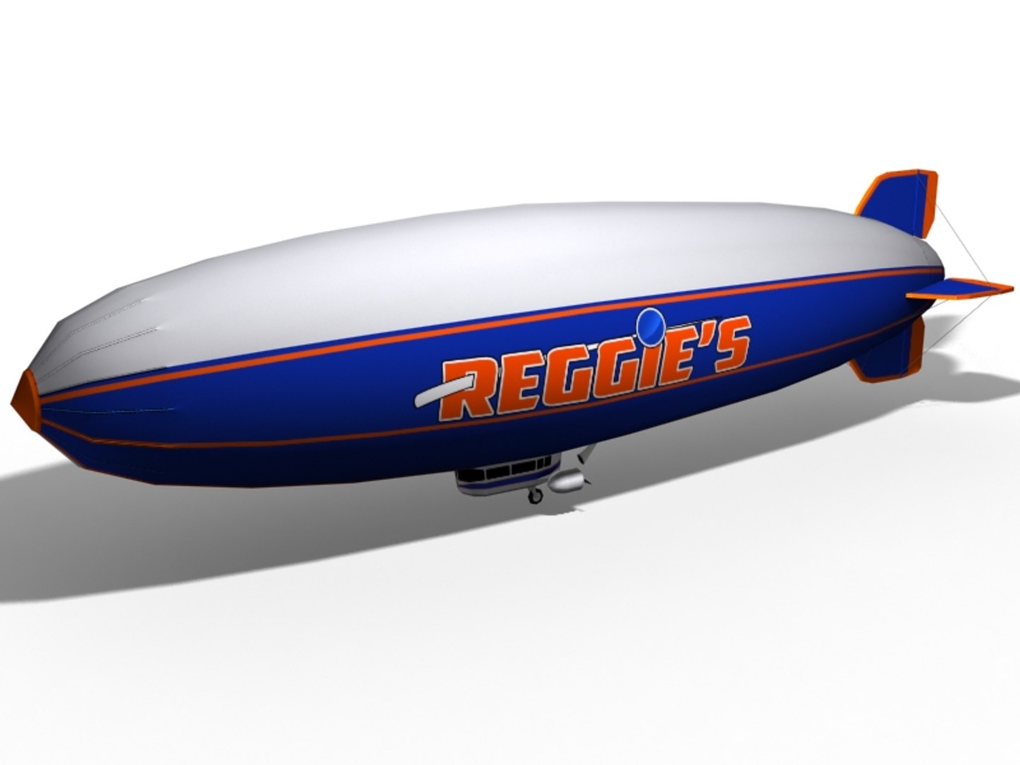 3d Blimp Model