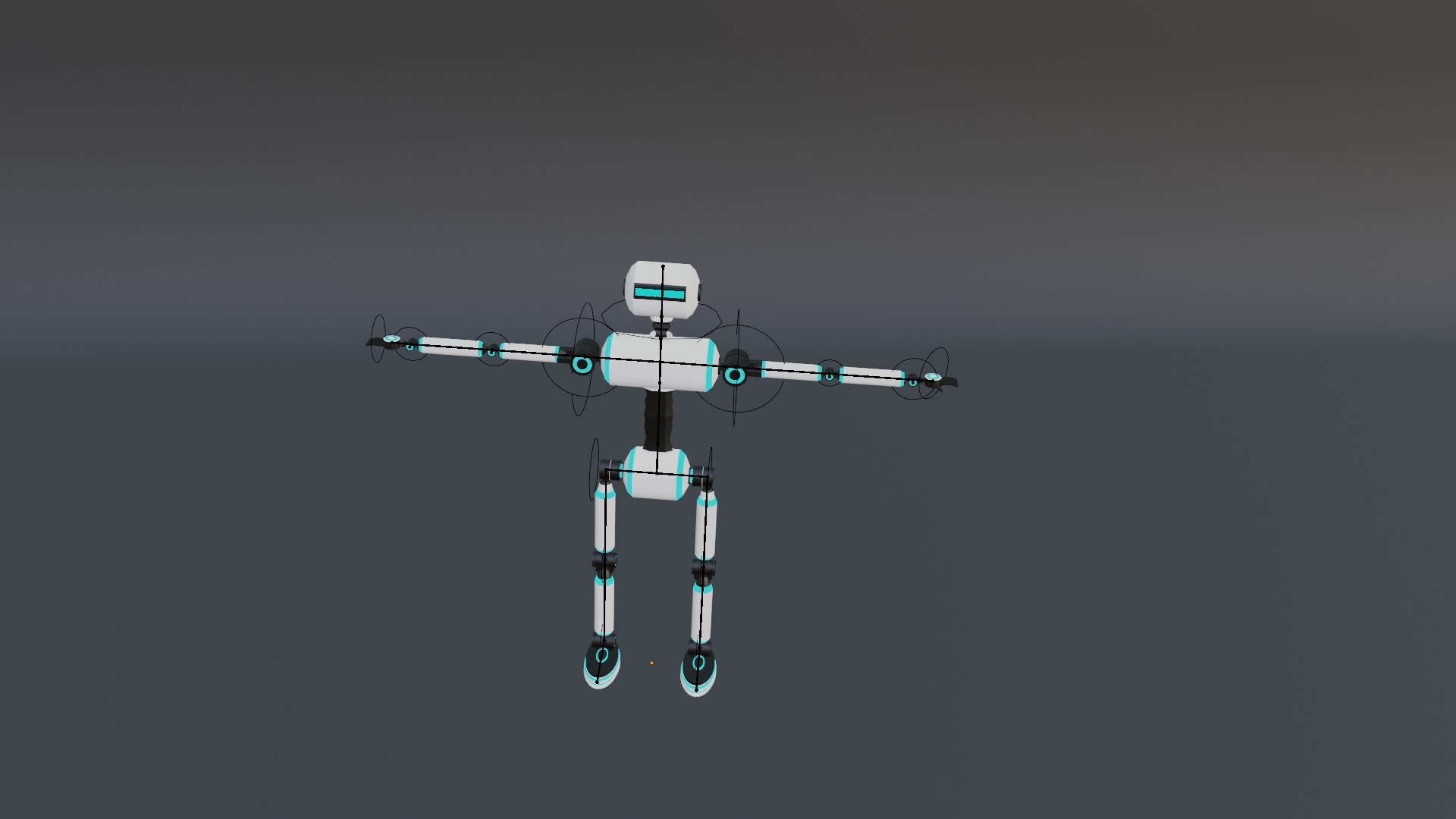 Humanoid Robot 3D Model - TurboSquid 2111295