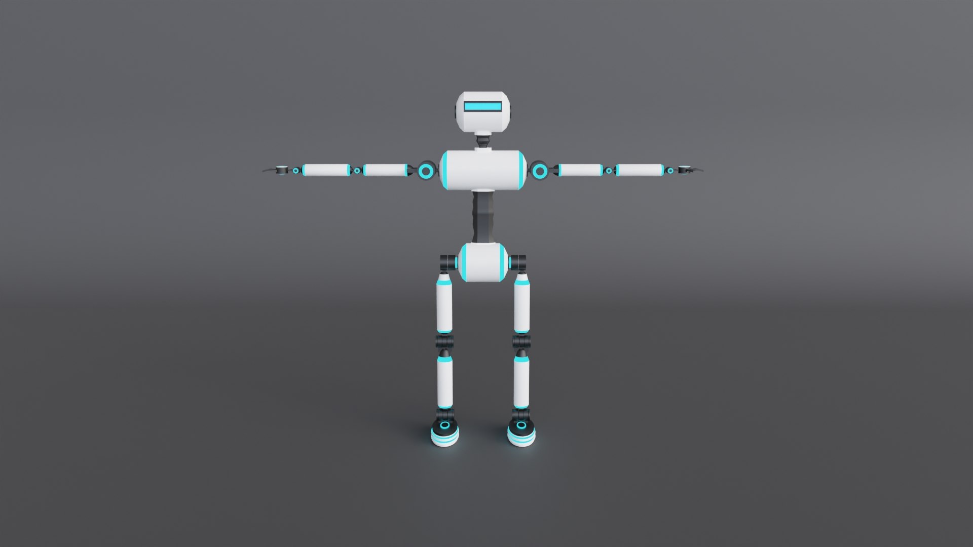 Humanoid Robot 3D Model - TurboSquid 2111295