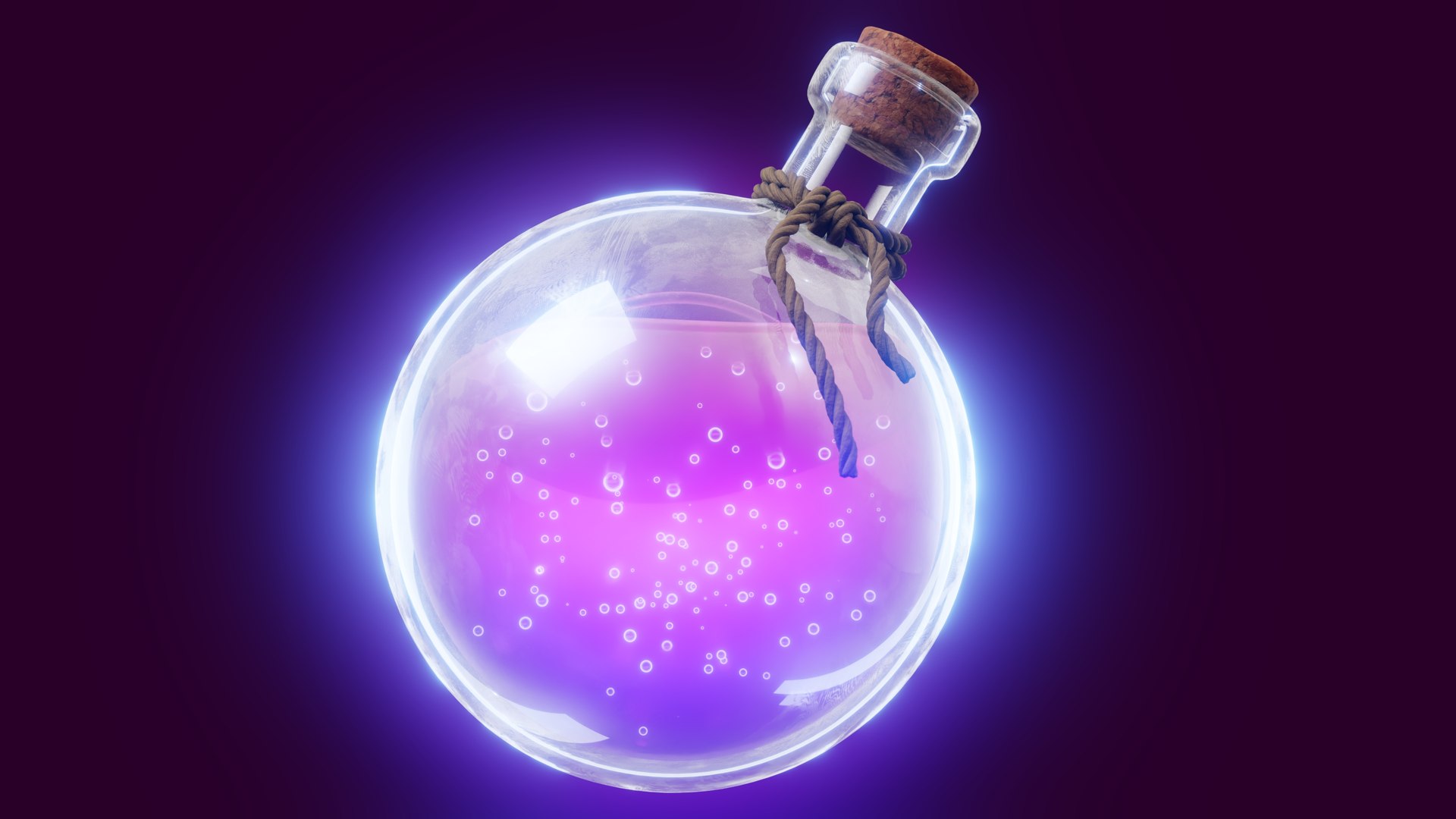 Magical Potion 3d Model 3D Model - TurboSquid 2457538