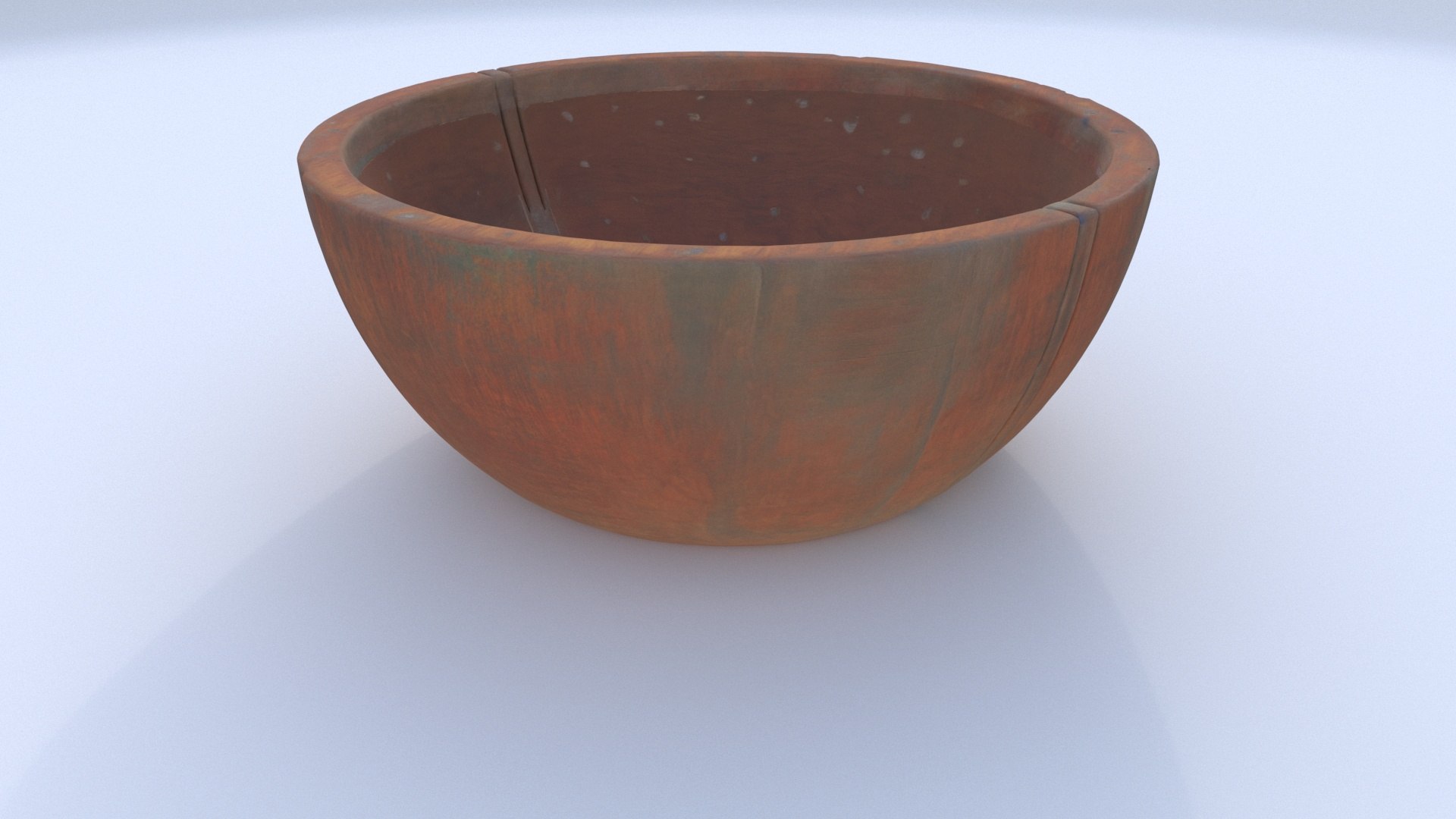 3D Wooden Bowl Model - TurboSquid 2327680