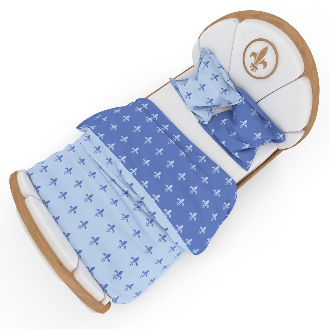 3d Child S Knight Bed Interior