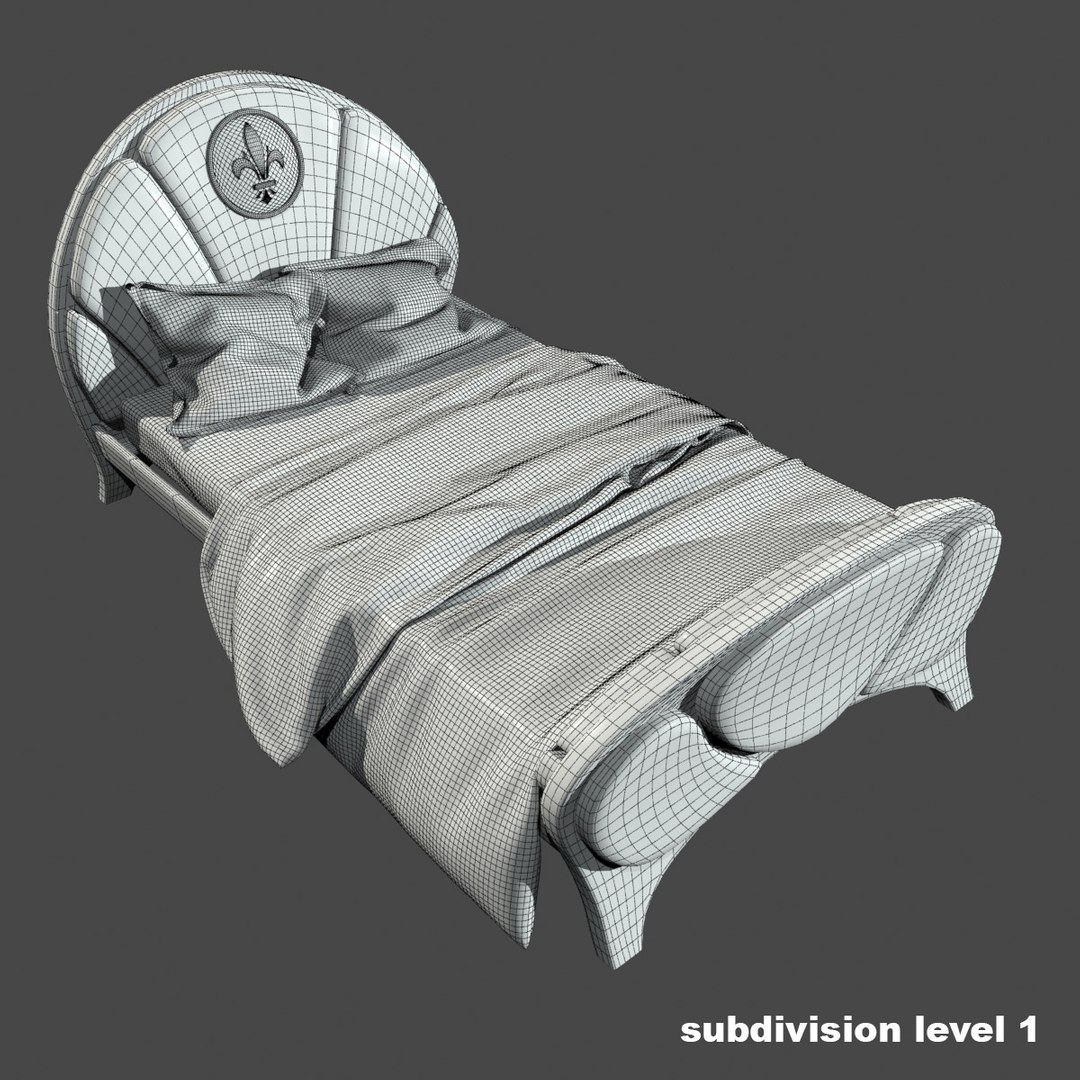 3d Child S Knight Bed Interior